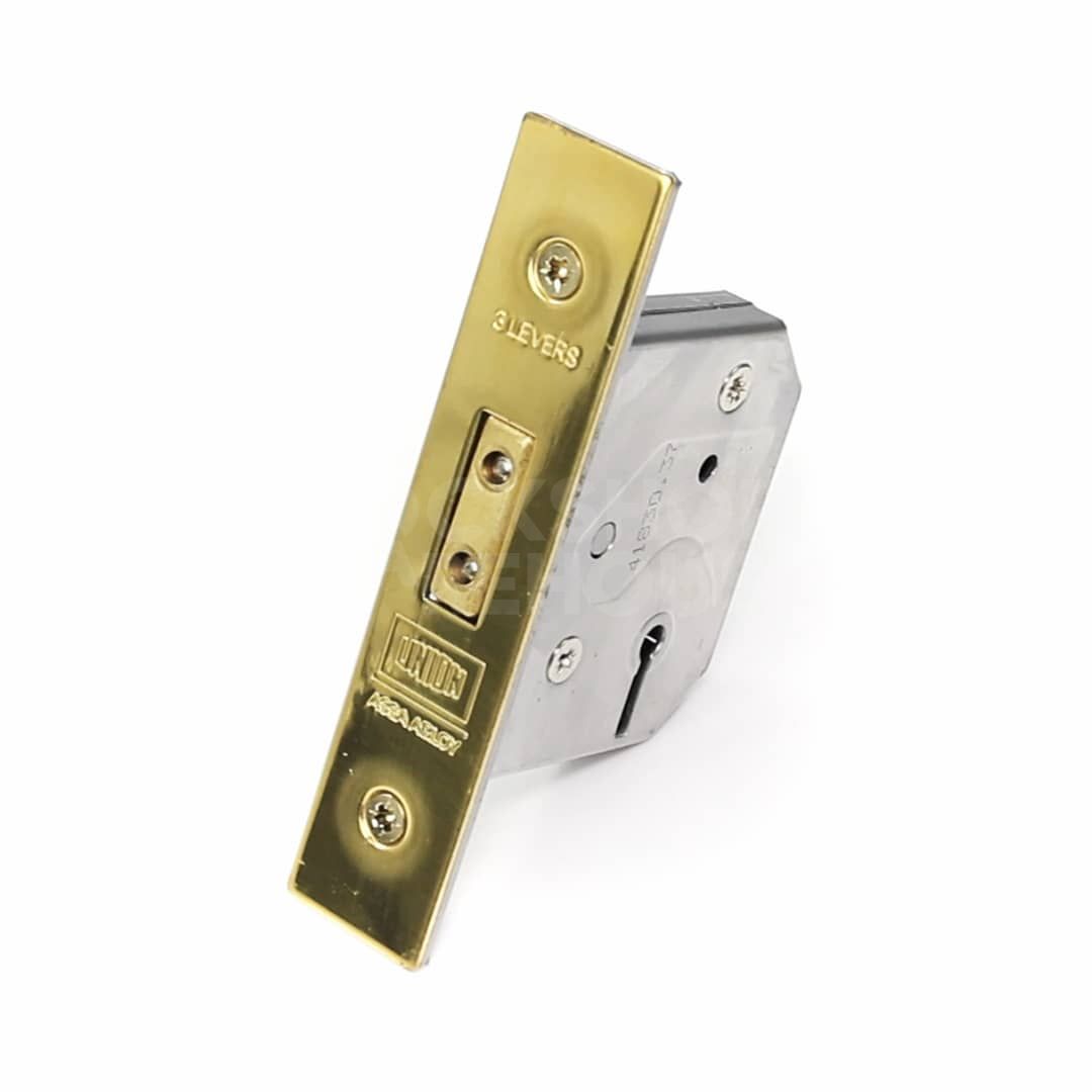 Union 2177 3 Lever Deadlock | Internal door lock