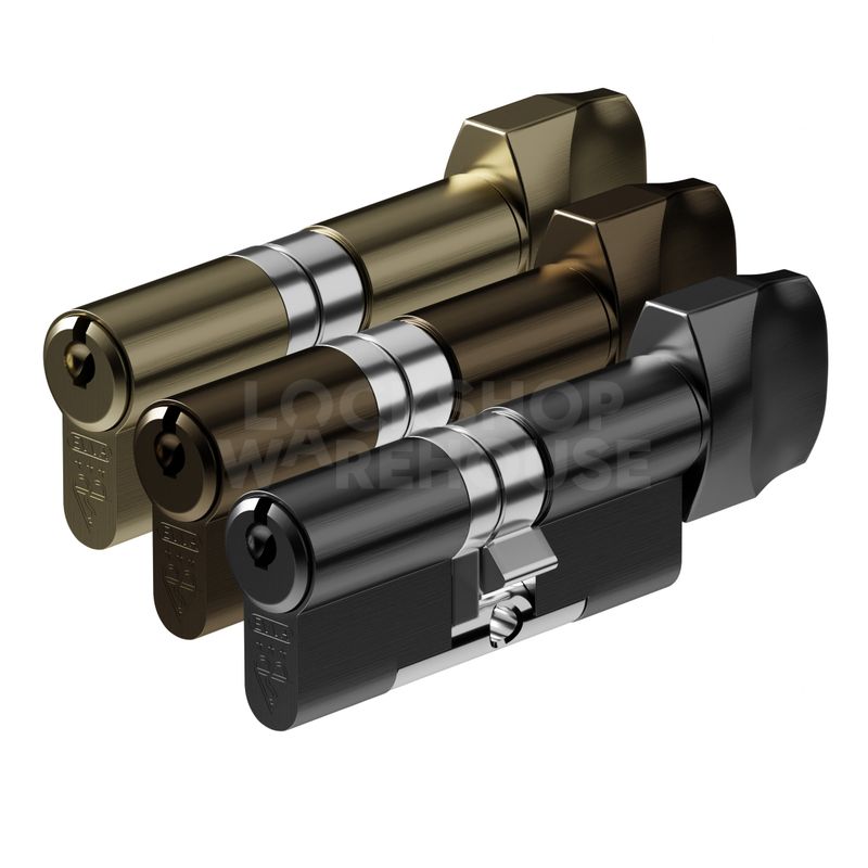 EVVA ICS Euro Thumbturn Cylinders - 3 Star Kitemarked