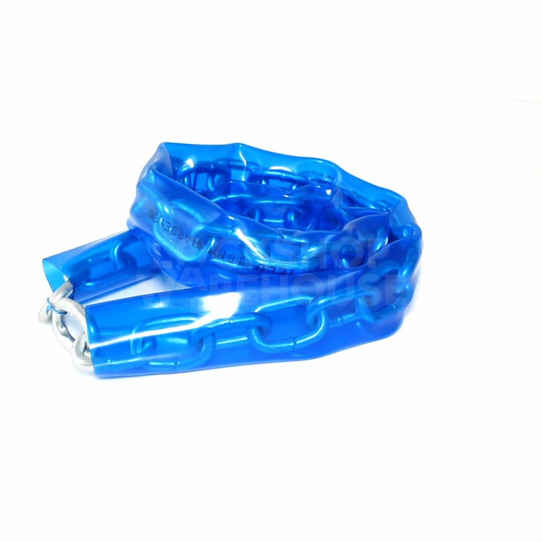 Plastic Coated 8mm link Galvanised Security Chain (Per Metre)