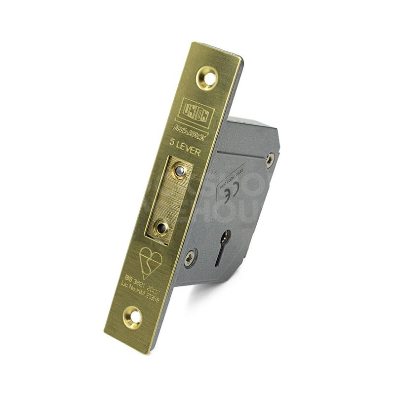 Union 3G114E Deadlock | British Standard 5 Lever Mortice Lock