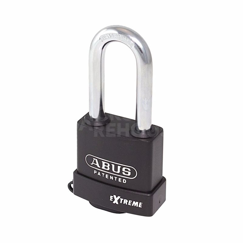 ABUS 83WP/63 Weatherproof Hardened Steel Padlock with 63mm Long Shackle