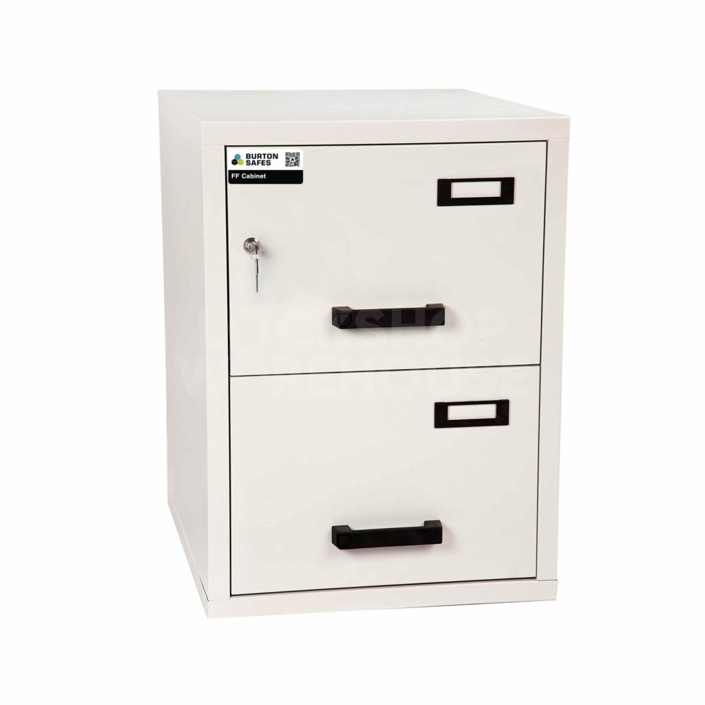 Burton FF Fireproof Filing Cabinet - 2 Drawer - 60 Min Fire Rated