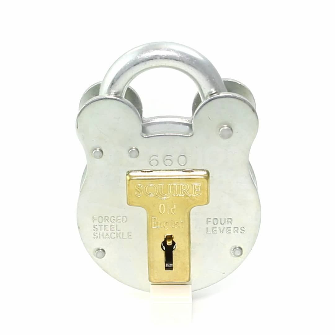 Squire 660 Old English Galvanised Padlock